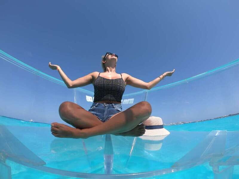 Cancun: Transparent Boat Tour with Drinks - The Sum Up
