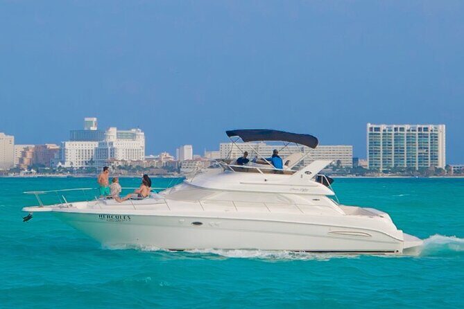 Cancún Yacht Rental SeaRay 46ft 25P13 - Pricing and Value