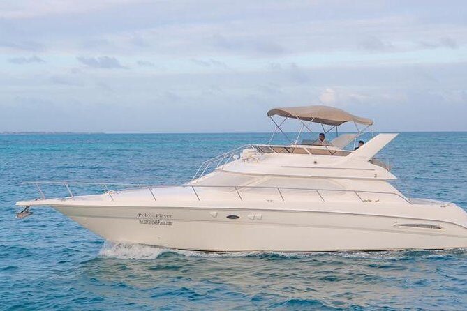 Cancun Yacht Tour - SEARAY YACHT 46 FT GREAT FOR SUNSET 15 PEOPLE MAX 25P9 - What Makes This Yacht Tour Stand Out
