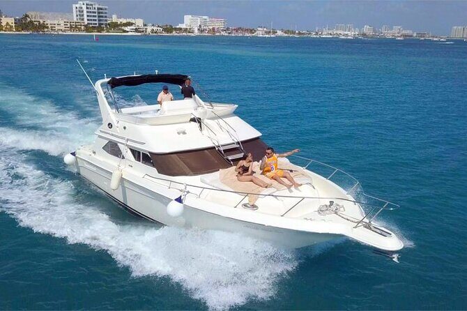 Cancun yachts rental YACHT 46 FT, 15 PAX MAX 25P12 - Frequently Asked Questions
