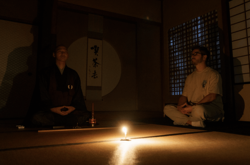 Candlelit Zen: Evening Meditation at Kyoto's Secret Temple - Meeting the Monk and Preparing