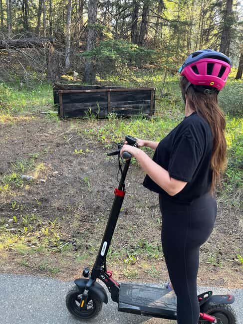 Canmore: Electric Scooter Explorer Tour - Starting Off: Safety and Orientation