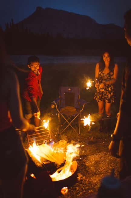 Canmore: Remote Campfire Experience with Evening Walk - 2hrs - Key Points