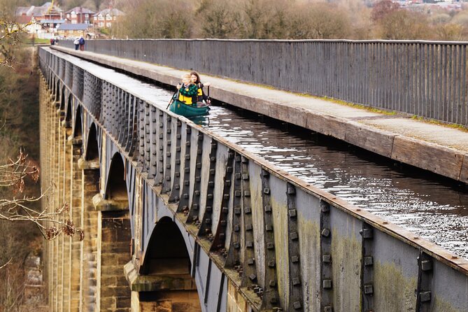 Canoe Trip Over the Pontcysyllte Aqueduct - Meeting and Pickup Details