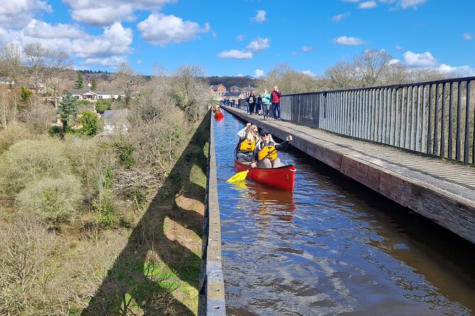 Canoe Trip Over the Pontcysyllte Aqueduct - Exploring the Llangollen Countryside