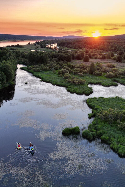 Canoe Trip under the Midnight Sun - Experiencing Rovaniemi from the Water: A Detailed Look