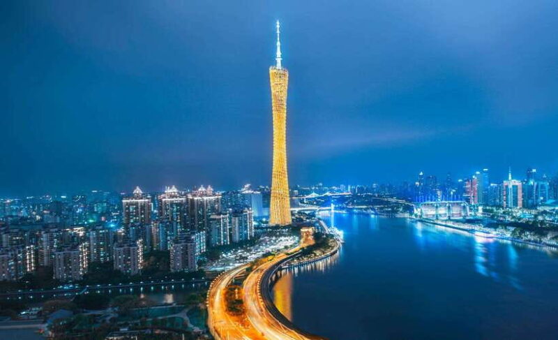 Canton Tower 450m Outdoor Observation Deck - Key Points