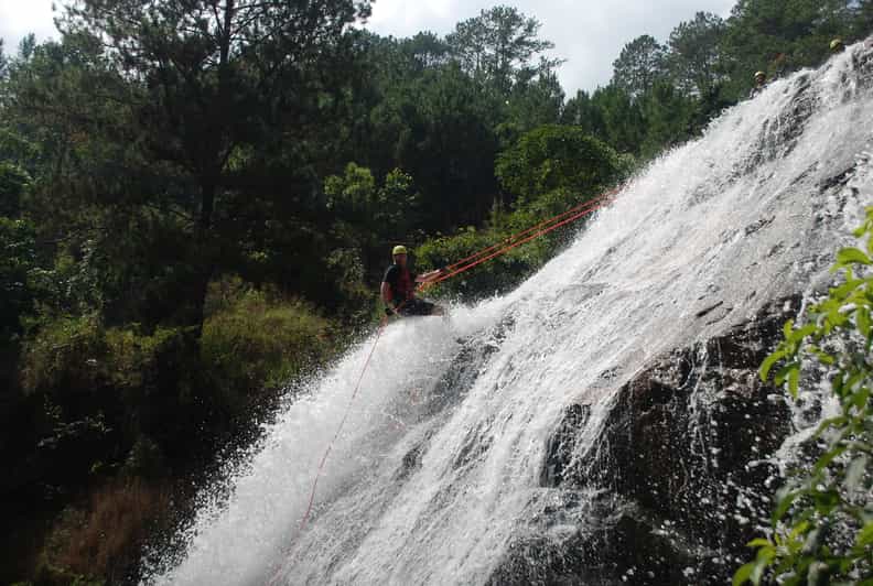 Canyoning Dalat Full Option With Lunch And Hot Chocolate - What Youll Experience During the Day