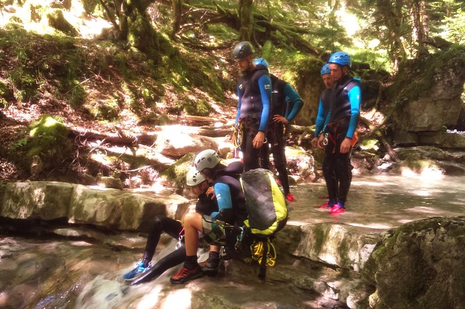 Canyoning in Annecy - The Letterbox in Angon - Physical Fitness Requirements