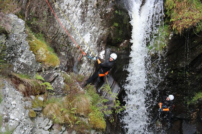 CANYONING in Laggan Canyon | Roybridge, Scotland - Jumping Into Deep Pools