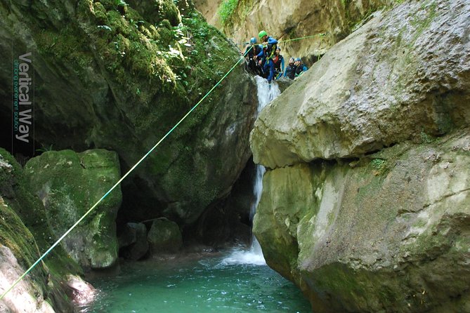 Canyoning sports day in the Furon en Vercors - Grenoble - Key Points