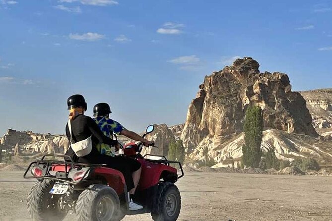 Capadocia atv tour through fairy chimneys and love valley - Key Points
