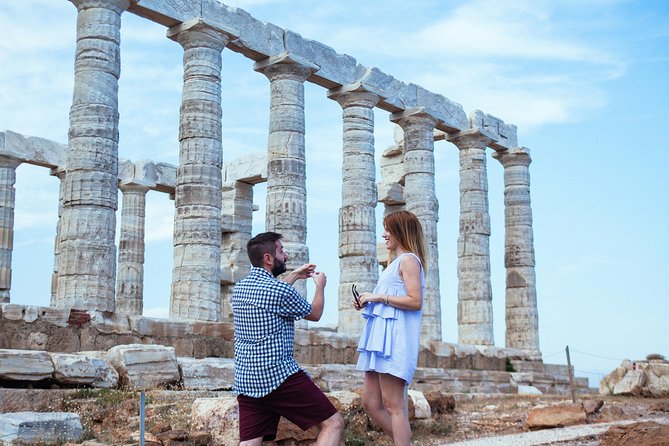 Cape Sounio and Temple of Poseidon Private Day Trip With Private Local Guide - Watching the Sunset at Sounio