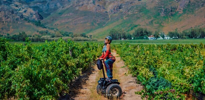 CAPE TOWN: SEGWAY FUN RIDE IN PAARL FREEDOM 301 WITH WILDX - Key Points