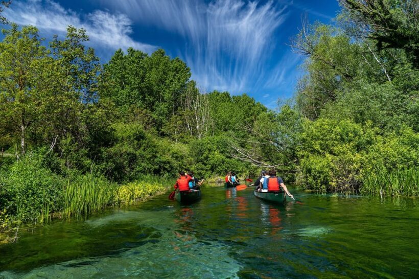 Capestrano: Canadian Canoe Excursion on the Tirino River - The Itinerary: Step by Step