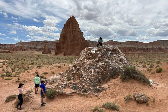 Capitol Reef Half Day Temples of the Sun and Moon (Shared Tour) - Stop 2: Cathedral Valley – Temples of the Sun and Moon