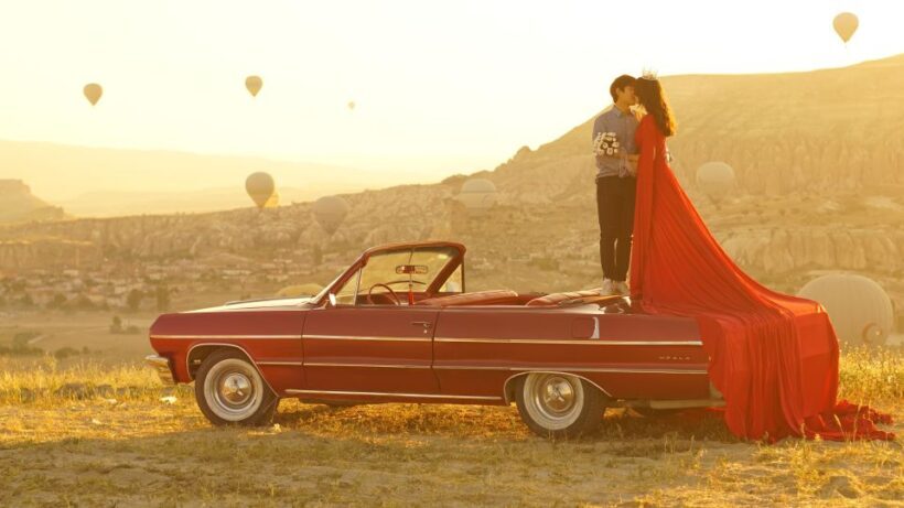Cappadocia Photo Shoot with Classic Car and Flying Dress - Key Points