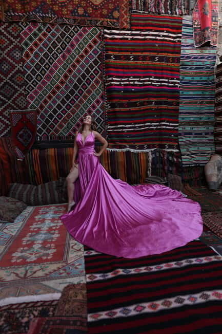 Cappadocia: Photo Shooting With Flying Dress & Carpet House - The Carpet House Experience