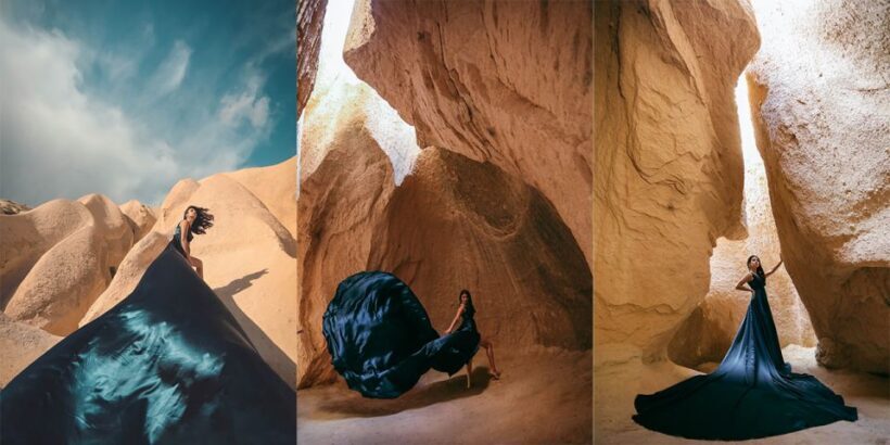 Cappadocia: PhotoShoot with Balloons. Flying Dress included. - Why the Timing Matters