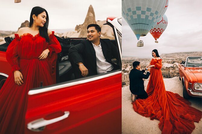 Cappadocia Photoshooting With Flying Dress - Capturing Memories in Cappadocia