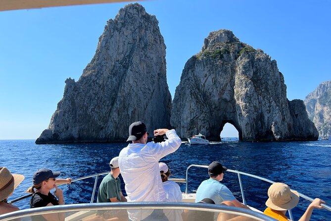 Capri All Inclusive Private Boat Tour With City Visit - Key Points