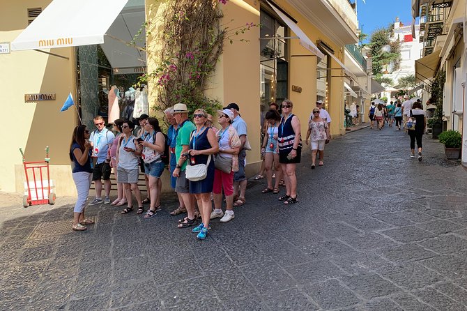 Capri & Anacapri Day Tour With Blue Grotto Included From Sorrento - Blue Grotto Experience