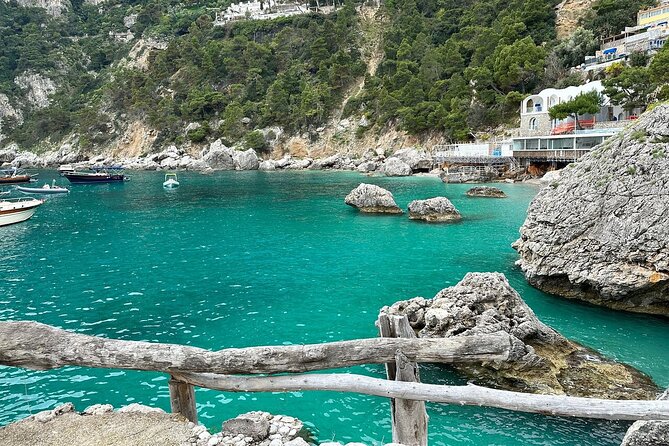Capri and Blue Grotto Boat Tour From Sorrento - Key Points