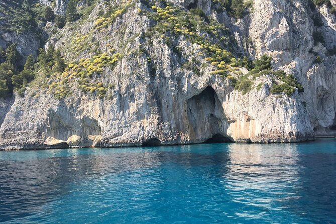 Capri and Blue Grotto by Gozzo Boat and Anacapri From Naples - Exploring Capris Coastline and Inland Peaks