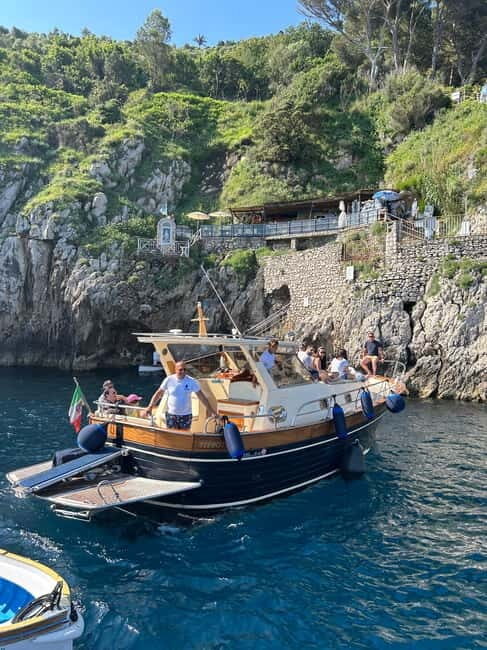 Capri and Blue Grotto Day Tour From Sorrento with 8 People - Key Points
