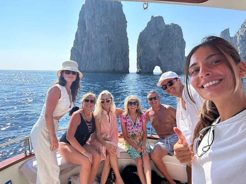 Capri and Blue Grotto Day Tour From Sorrento with 8 People - FAQs