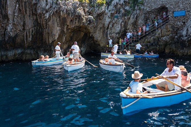 Capri and Blue Grotto Small Group Boat Tour - Inclusions