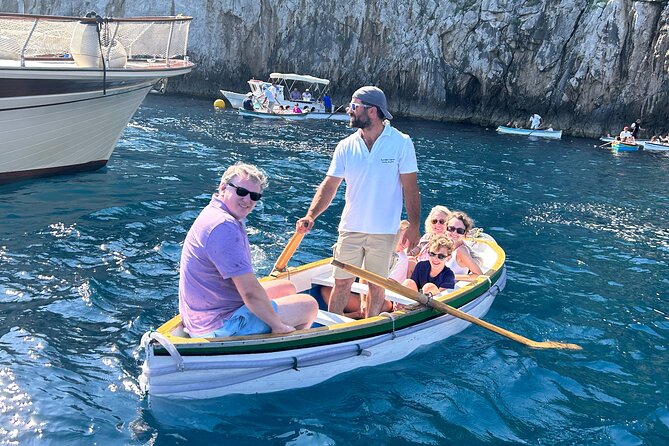 Capri and Blue Grotto Top Experience Max 8 People - Additional Information