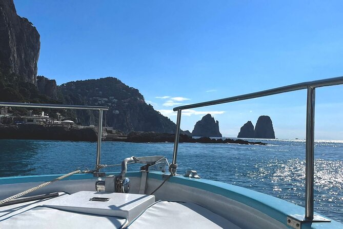 Capri Boat Tour From Sorrento With Lunch on Board and Snorkeling - Key Points