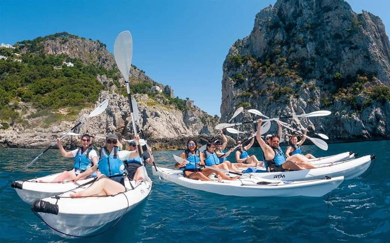 Capri: Caves and Beaches Kayaking Tour with GoPro Photos - FAQ