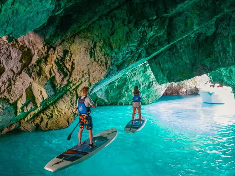 Capri: Caves and Beaches Paddle Board Tour. Photos included - The Experience of Being on the Water
