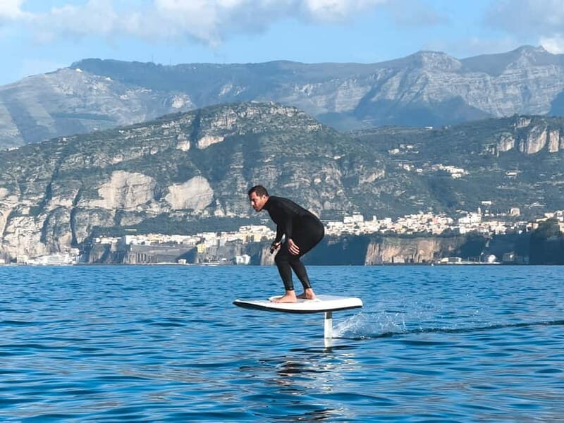 Capri: eFoil Lesson. GoPro photos included. - Key Points