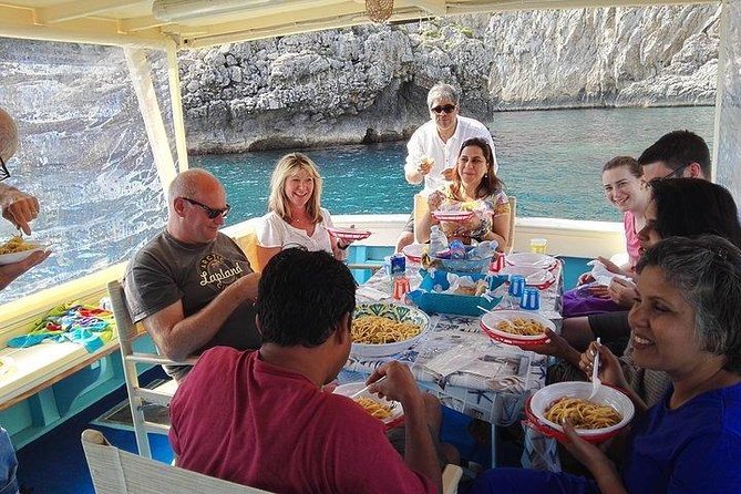 Capri Fishing Excursion With Snorkeling and Lunch From Sorrento - Inclusions