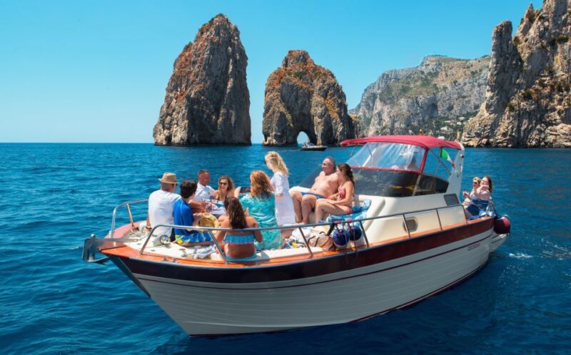 Capri: Full-Day Small Group Boat Tour - Free Time & Island Exploration