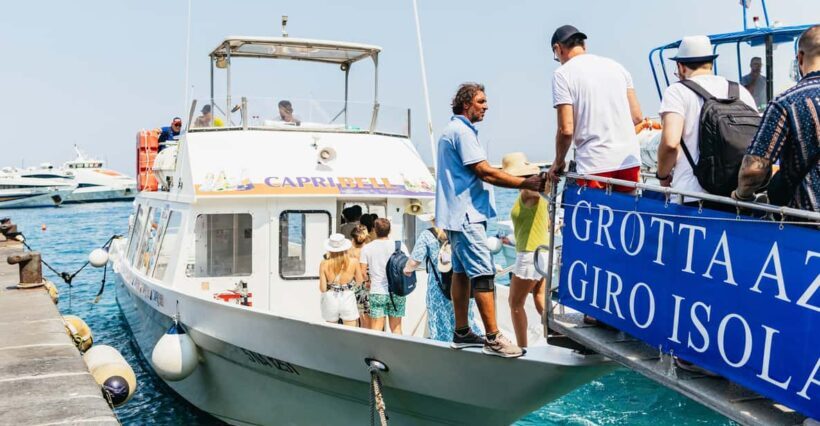 Capri: Island Boat Tour and Optional Blue Grotto Visit - The Itinerary and What You Can Expect