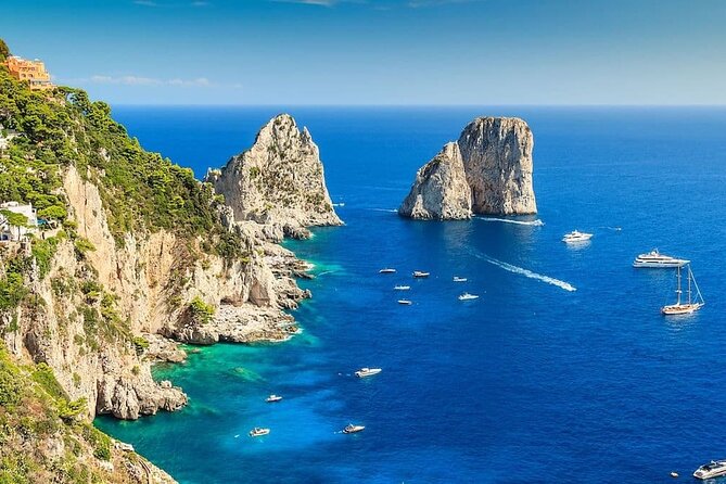 Capri Island Guided Boat Tour with Pickup from Naples - Key Points