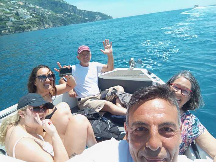 Capri Island private tour from Sorrento - Motorboat 28ft - The Itinerary: From Roman Ruins to Mountain Views