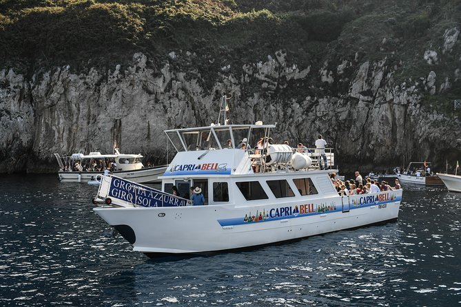 Capri One Day – Visit the Island by Sea and Land With Blue Grotto - Exploring the Green and White Grottoes