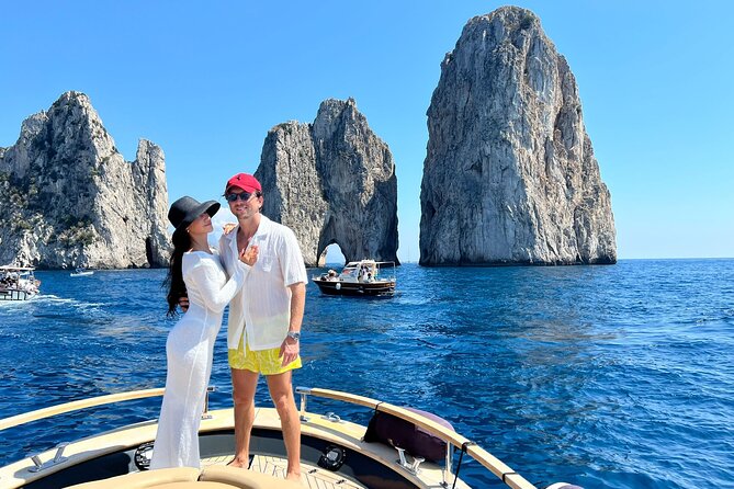Capri Premium Boat Tour and City Visit Free Bar and Aperitif - FAQs