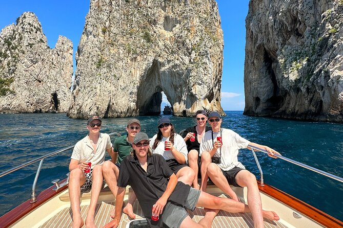 Capri Premium Boat Tour Max 8 People From Sorrento - Inclusions