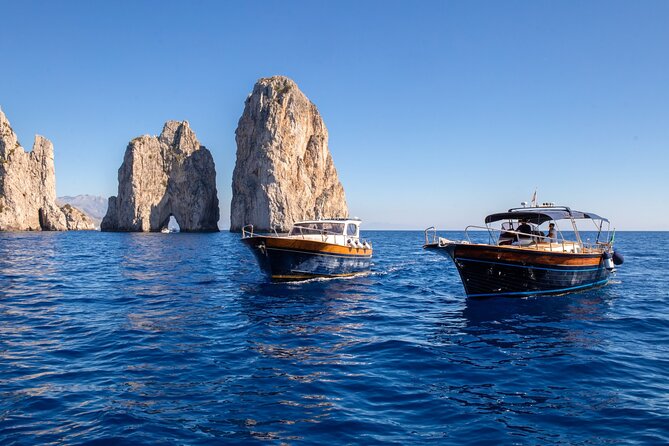 Capri Premium Boat Tour Max 8 People From Sorrento - Accessibility and Participation