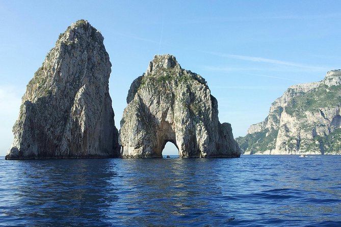 Capri Private Boat Tour From Positano, Praiano or Amalfi - Snorkeling in Punta Campanella