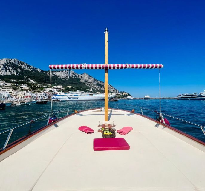 Capri: Private Island Boat Tour with Snorkeling and Swimming - Key Points
