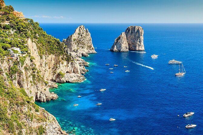 Capri Semi-Private Boat Tour and City Visit From Sorrento - Highlights of the Boat Tour