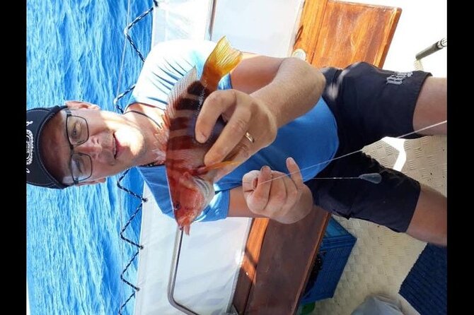 Captain Manolis Fishing With Barbecue on the Boat - Meet Your Captain