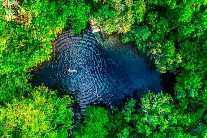 Caribbean Sea With Cenote - Key Points